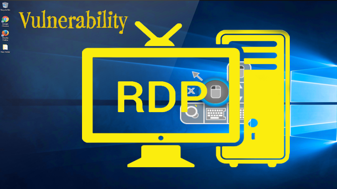 Vulnerabilidade RDP permite controle da sessão remota por hacker