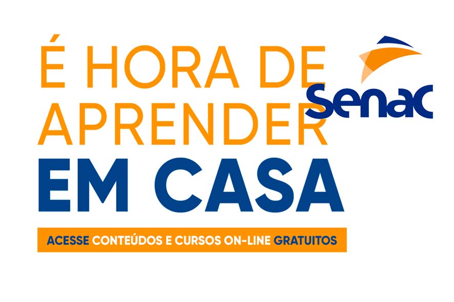 Senac libera 90 cursos de formação online GRATUITOS
