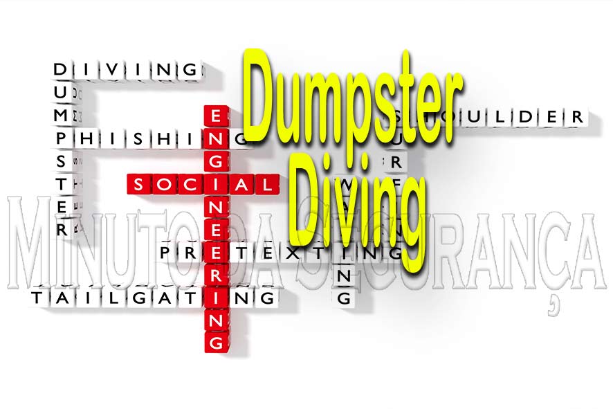 Saiba o que é dumpster diving e qual o nível de fragmentação usar