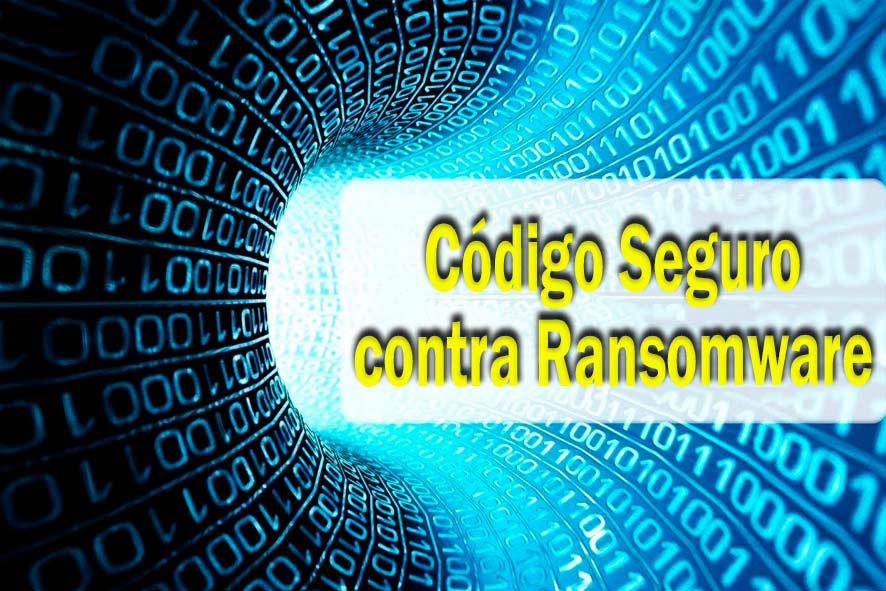 Código seguro para proteger contra o ransomware