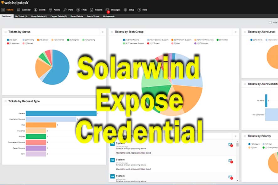 SolarWinds deixou credenciais críticas codificadas em seu produto Web ...